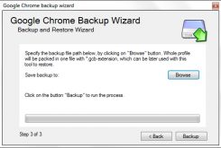 Come fare il backup di un profilo di Chrome