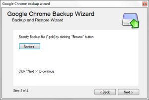 Come fare il backup di un profilo di Chrome