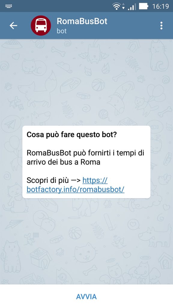 RomaBusBot: il bot di Telegram che ti dice quando arriva il bus