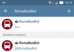 RomaBusBot: il bot di Telegram che ti dice quando arriva il bus