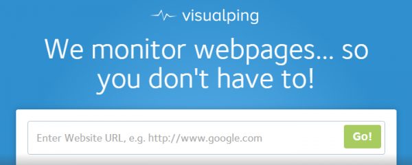 Visualping: il tool che ti avvisa quando un sito viene aggiornato